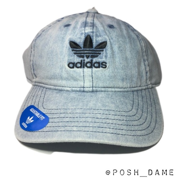 adidas | Accessories | Adidas Retro Original Relaxed Denim Wash Cap ...